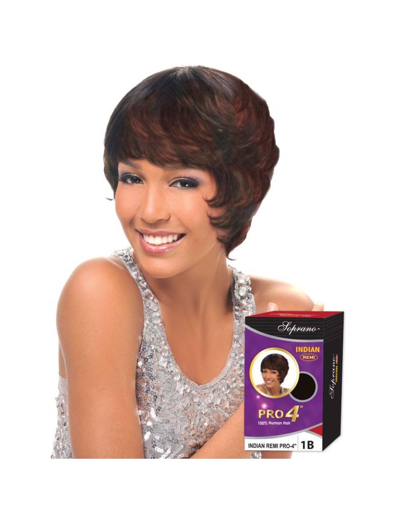Pro 4 Soprano Indian Remi Human Hair Weaves Beauty Elements