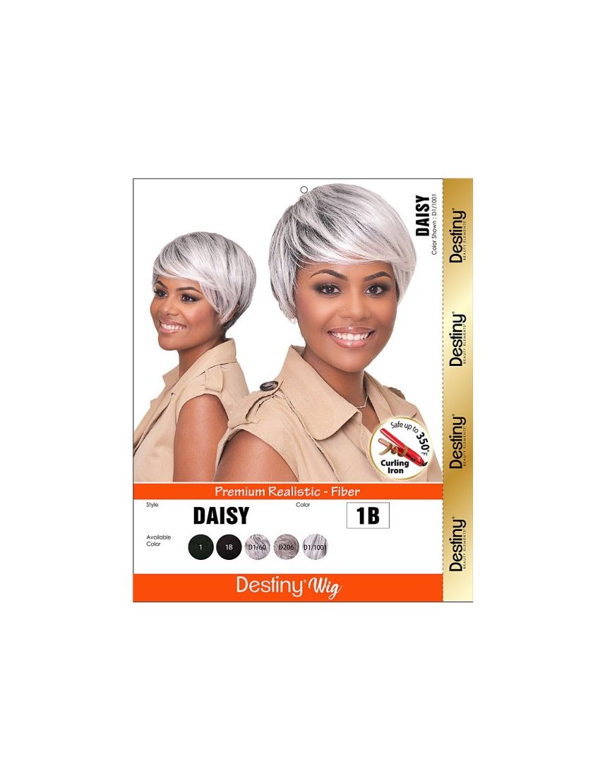 Daisy Destiny Premium Realistic Fiber Full Wig Beauty Elements
