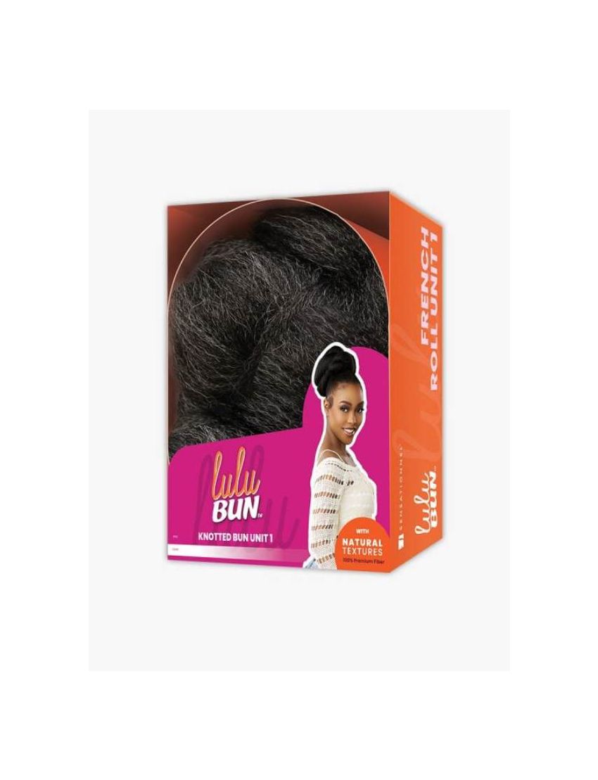 Lulu Knotted Bun Unit 1 Synthetic Fiber Hair Extension Sensationnel