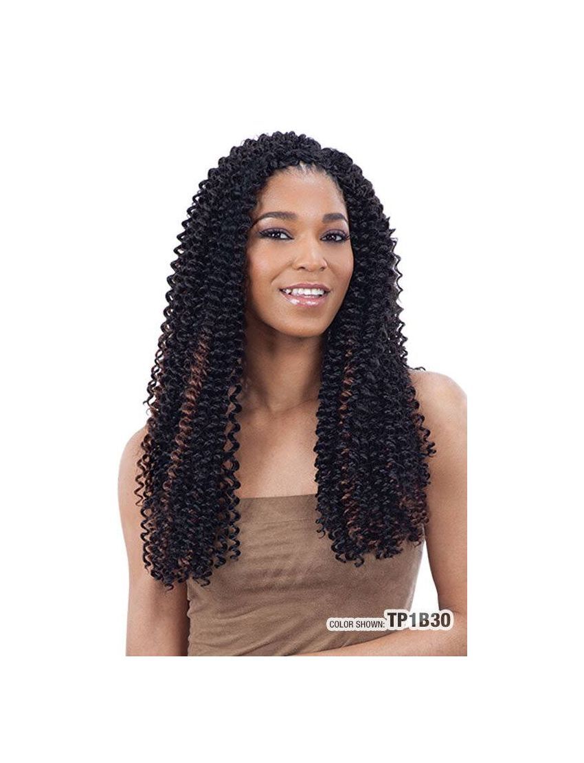 New Water Wave 22" Glance Crochet Braid Model Model