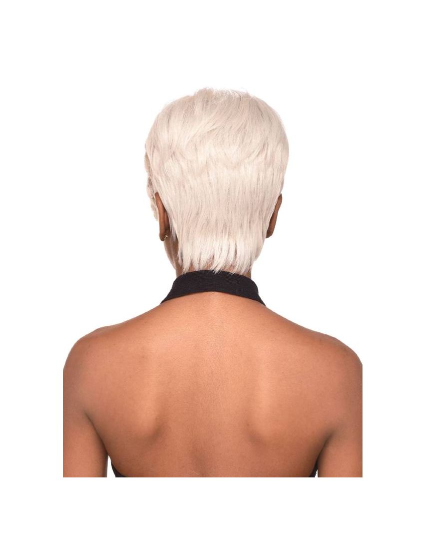 Pixie Super Blond Destiny Premium Realistic Fiber Full Wig Beauty Elements